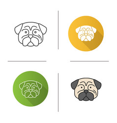 Pug Logo Vector Images (over 1,200)