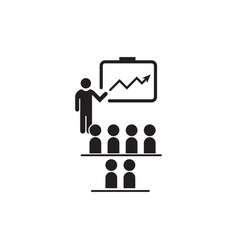 Administration icon simple element Royalty Free Vector Image