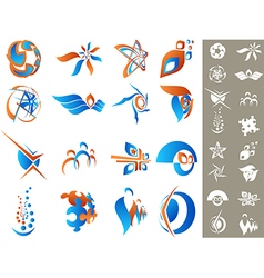 Design elements set 1 Royalty Free Vector Image