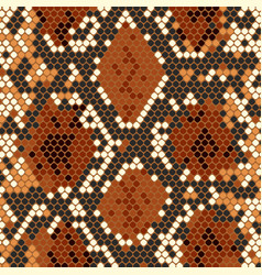 Abstract python snake skin wallpaper Royalty Free Vector