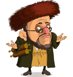 Funny jew Royalty Free Vector Image - VectorStock