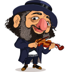 Funny jew Royalty Free Vector Image - VectorStock