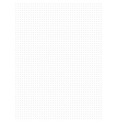 Dot grid paper graph paper 1 cm on a4 Royalty Free Vector