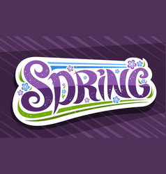 Spring Word Vector Images (over 8,500)