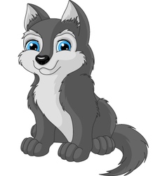 Wolf Royalty Free Vector Image - VectorStock