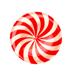 Red lollipop icon cartoon style Royalty Free Vector Image