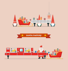 Santas Factory Vector Images (over 230)