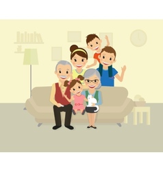 Happy family Royalty Free Vector Image - VectorStock