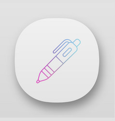 Object detection app app icon Royalty Free Vector Image