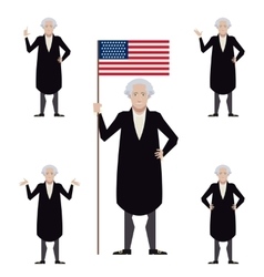 George washington Royalty Free Vector Image - VectorStock