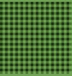 Green lumberjack seamless pattern Royalty Free Vector Image