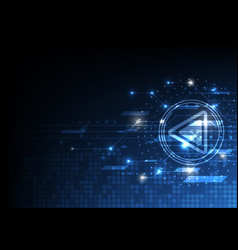 Abstract background technology electronic Vector Image