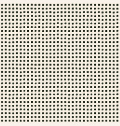 Hand perforated pattern with irregular square Vector Image