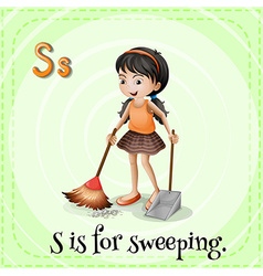 Education Cartoon Alphabet Letters for Kids Vector Image