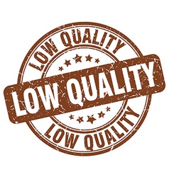 Low quality stamp Royalty Free Vector Image - VectorStock