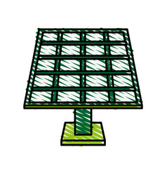Solar panel cartoon Royalty Free Vector Image - VectorStock
