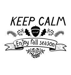 Fall season Royalty Free Vector Image - VectorStock