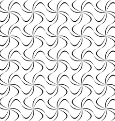 Repeating black white wave pattern Royalty Free Vector Image