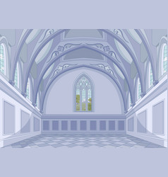 Castle Hall Royalty Free Vector Image - VectorStock