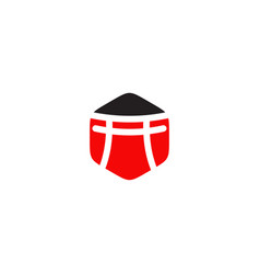 Dojo logo icon design template Royalty Free Vector Image