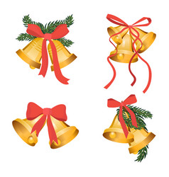 Winter Merry Christmas Decor Royalty Free Vector Image