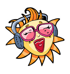 Summer beach template Royalty Free Vector Image