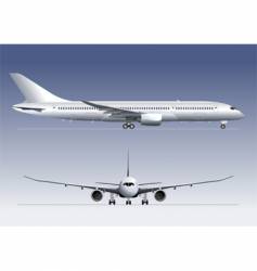 Boeing 787 Dreamliner Royalty Free Vector Image