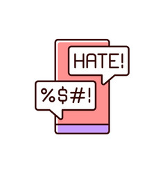 Cyberbully Cyberbullying Harassment Vector Images (over 710)