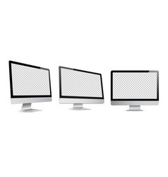 Computer screen Royalty Free Vector Image - VectorStock