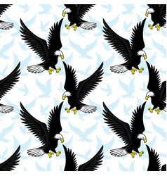 Pattern of feathers Royalty Free Vector Image - VectorStock