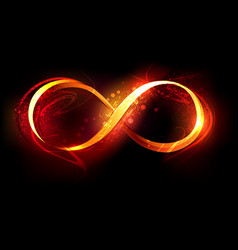 Fire rose Royalty Free Vector Image - VectorStock