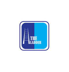 Ladder logo Royalty Free Vector Image - VectorStock
