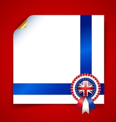 British background Royalty Free Vector Image - VectorStock