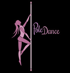 Pole dancer Royalty Free Vector Image - VectorStock