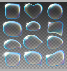 Bubbles frame Royalty Free Vector Image - VectorStock