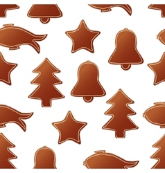 Chocolate seamless pattern Royalty Free Vector Image