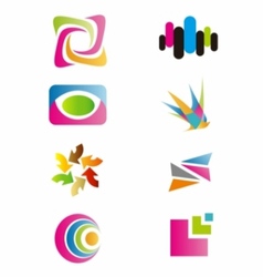 Design elements set Royalty Free Vector Image - VectorStock