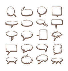 Pop art styled speech bubble template for your Vector Image