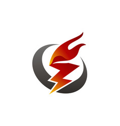 Speedometer on fire Royalty Free Vector Image - VectorStock