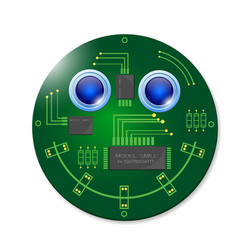 Electronic smiley Royalty Free Vector Image - VectorStock