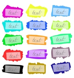 Watercolor frames Royalty Free Vector Image - VectorStock