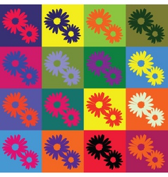 Retro Daisy Vector Images (over 8,200)