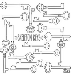 Skeleton Key Vector Images (over 2,000)