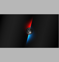 Black and grey battle fight versus vs background Vector Image