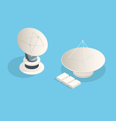 Satellite dish Royalty Free Vector Image - VectorStock