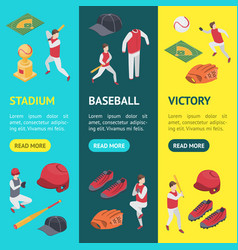 Baseball game field top view Royalty Free Vector Image