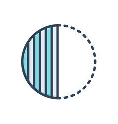 Partial Royalty Free Vector Image - VectorStock