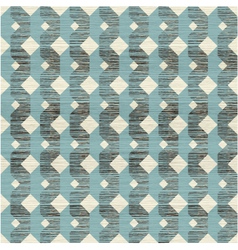 Linked diamond pattern Royalty Free Vector Image