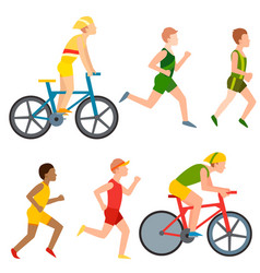 Fast Cyclist Vector Images (over 830)