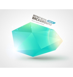 Abstract geometric 3d shape color background Vector Image Abstract geometric 3d shape color background Vector Image